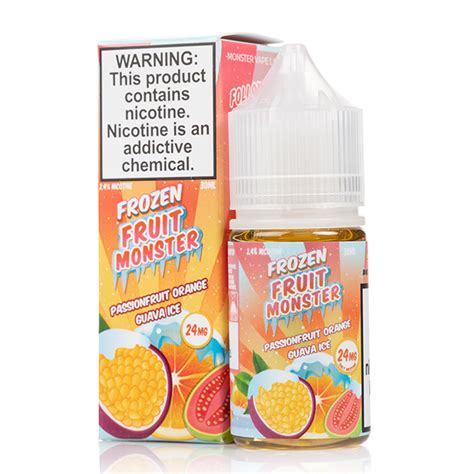 Ice Passionfruit Orange Guava Frozen Fruit Monster Salts 30ml 1099
