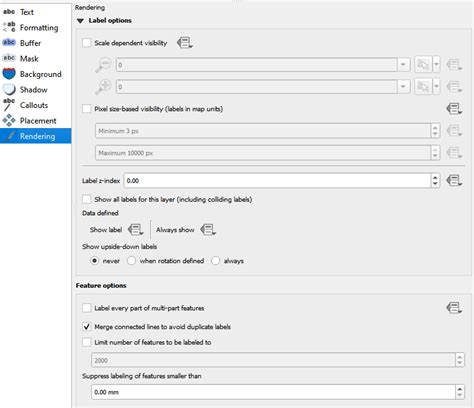 Labeling Offsetting Horizontal Line Labels In Qgis Geographic