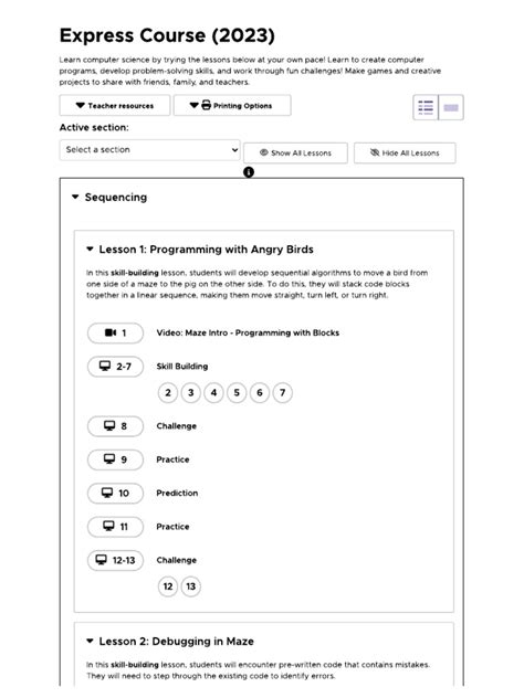 Express Course 2023 Pdf Computer Programming Control Flow