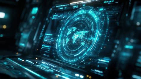 Global Network Interface Stock Illustration Illustration Of Digital 365518223