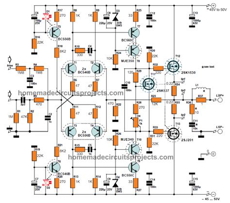 3055 Transistor Audio Amplifier Circuit Pdf Circuit Diagram