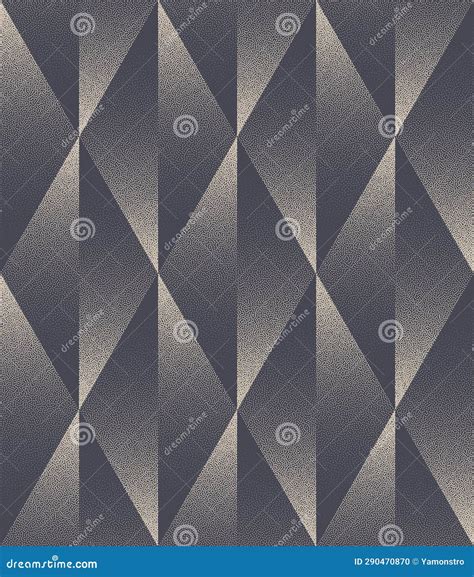 Split Rhombus Grid Seamless Pattern Trend Vector Dot Work Abstract Background Stock Vector