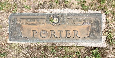 James Malcom Porter 1907 1983 Find A Grave äreminne