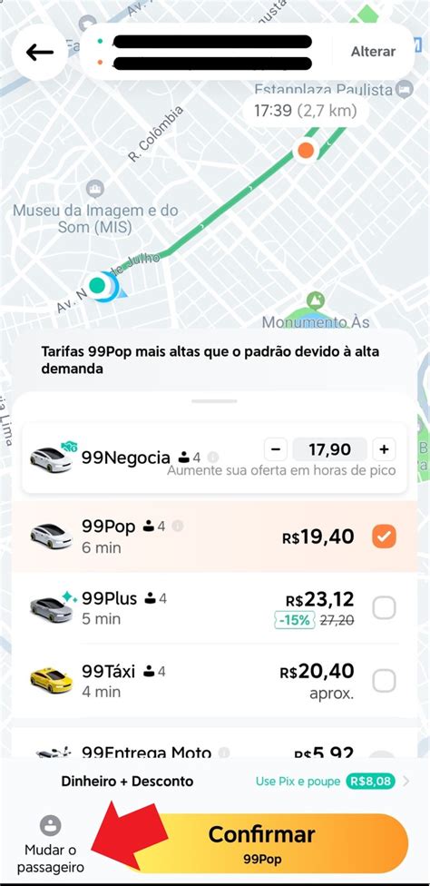 Como Pedir Uber Ou 99 Para Outra Pessoa Passo A Passo