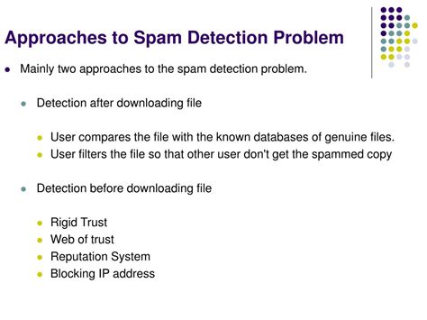 Ppt Spam Detection In P2p Systems Powerpoint Presentation Free Download Id4145252 Ppt Spam Detection In P2p Systems Powerpoint Presentation Free Download Id4145252