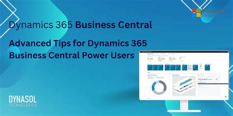 dynamics 365 business central accounting software dynasol technologies