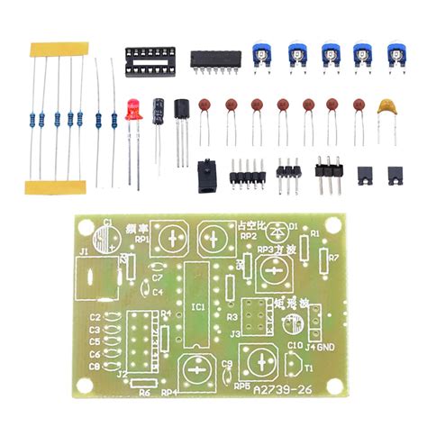 Icl8038 Monolithic Function Signal Generator Module Diy Kit Sine Squar