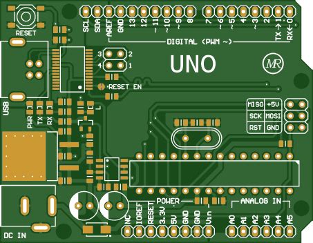 DIY Clone Arduino Uno PCB Share Project PCBWay