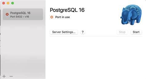 [postgresql16]port 5432 Is Already In Use 에러