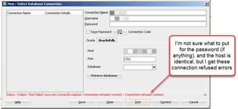 Jdbc How To Replicate Existing Oraclerdb Odbc Connection In Oracles