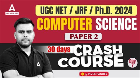 Ugc Net Computer Science Crash Course 7 Computer Science By Vivek Pandey Youtube