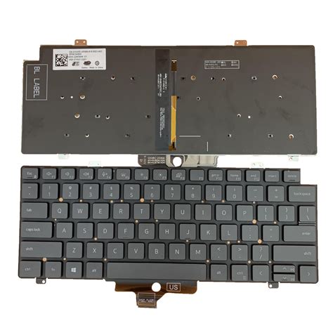 Siakoocty For Dell Latitude 7410 7410 2 In 1 Keyboard Backlit No Frame Us Shopee Philippines