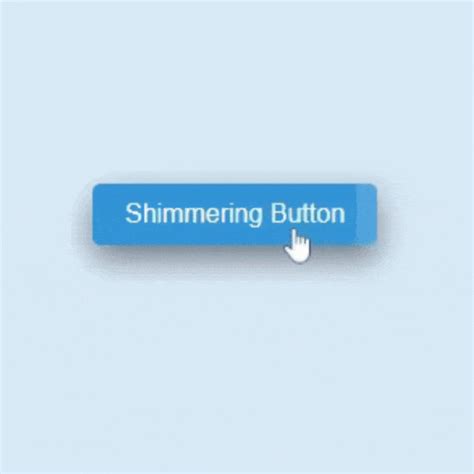 Create Shimmering Effect Button Html And Css Tutorial Source Code