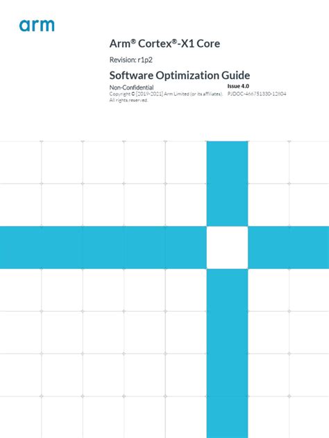 Armcortex X1coresoftwareoptimizationguide Pdf Computing