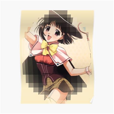 Rosario Vampire Yukari Sendo Poster By Harrostyle Redbubble