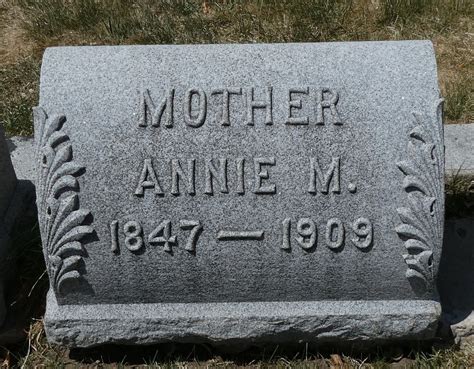 Anna Marie Annie” Britt Tierney 1847 1909 Find A Grave Memorial
