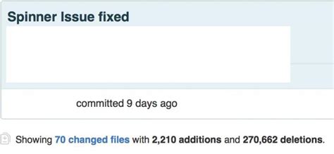 Git Spinner Issue Fixed Devrant