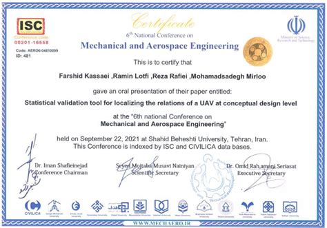 Reza Rafiei On Linkedin Aerospace