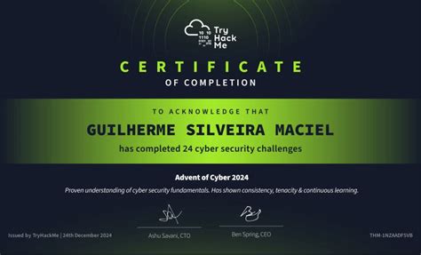 Python Programming Hacking Tryhackme Cybersec Guilherme Maciel