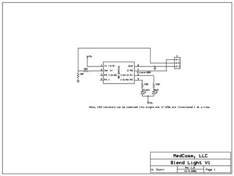 Picaxe Blending Nightlight Using Pic12f683