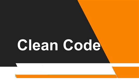 clean code book summary uncle bob english version pptx