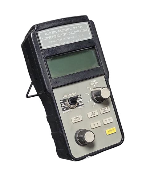 Altek 311a Universal Rtd Calibrator Read — Retail Era