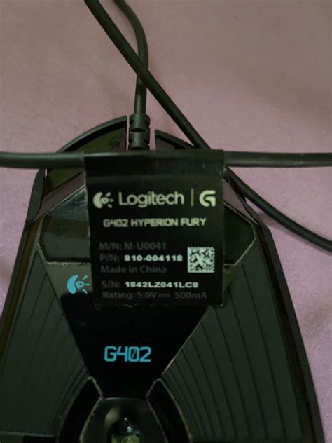 Logitech G402 Gaming Mouse Computers And Tech Parts And Accessories