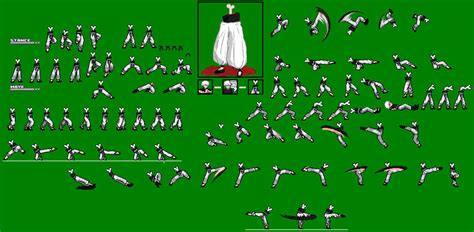 Satoru Gojo Sprite Sheet Jus Manga Final By Srchimuelo On Deviantart