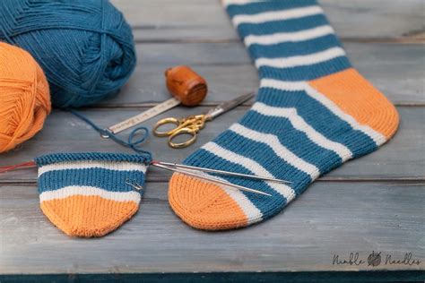 The Perfect Toe Up Sock Knitting Pattern Etsy