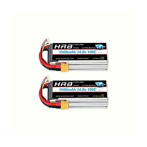 Hrb Pcs S V Mah C Lipo Batterie Avec Xt Plug Pour Rc