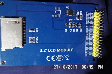 8 Bit16 Bit Parallell Ili9341 Spark Logic