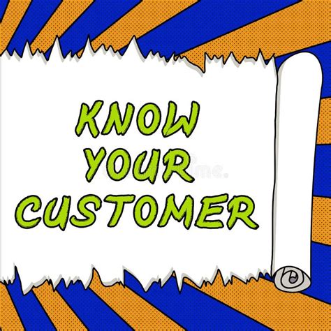 Writing Displaying Text Know Your Customer Conceptual Photo Marketing
