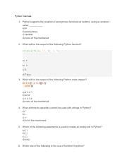 Understanding Python Constructs And Functions A Comprehensive Course Hero