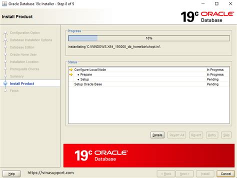 Hướng Dẫn Cài đặt Oracle Database 19c Trên Windows Vinasupport