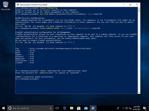 Managing Hyper V Server In A Workgroup Environment Tommycoolman