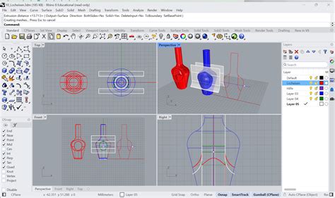 How To Make Surface Created By The Revolve Command Into A Solid