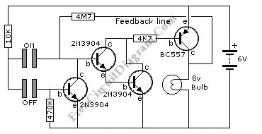 On Off Switch Electronic Schematic