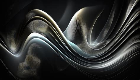 Premium Ai Image Modern And Abstract Dynamic Flowing Motion Wallpaper With Curvy Movement