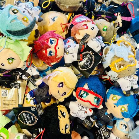 Twisted Wonderland Nui Small Mascot Plushies Blind Box Riddle Ace