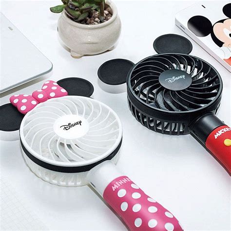 Mickey Minnie Portable USB Fan Minnie Mickey Usb