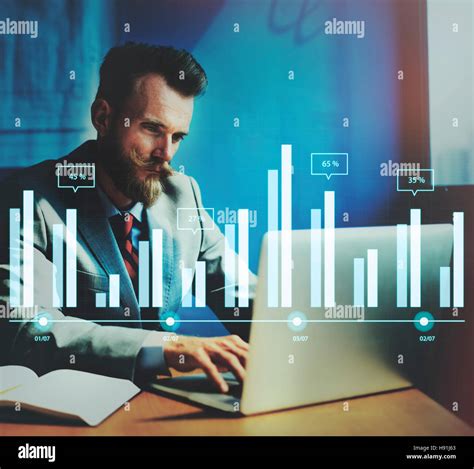 Analytics Report Status Information Analysis Chart Graph Concept Stock