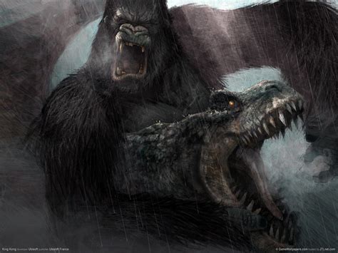 Epic King Kong Hd Wallpaper From The World Of Video Games