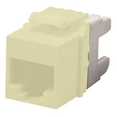 Cat 3 8 Conductor E Z Jack Module Ivory Allen Tel Products Inc