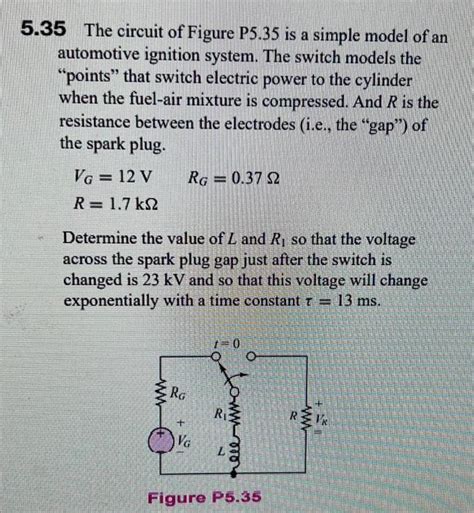 Solved 5 27 Steady State Conditions Exist In The Circuit