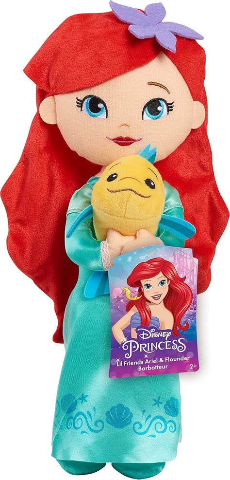 Disney Princess Ariel And Flounder Plush Toy 30815