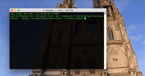 Using Rsync To Take Control Of Your Backup Process On Os X Mikes Camera Blog