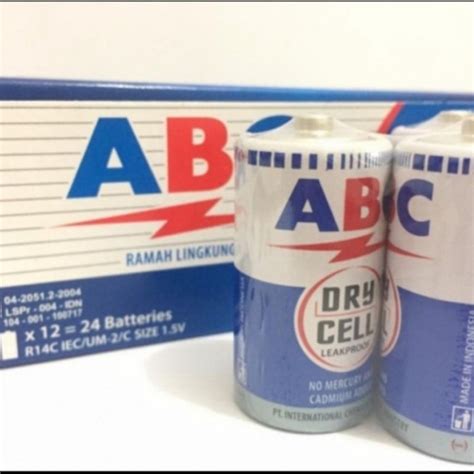 Jual Baterai ABC Tanggung Biru C Shopee Indonesia