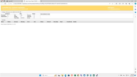 Warning Nothing To Process RMAN Backup Veeam Community Resource Hub