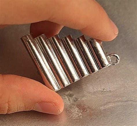 Stl File Caramillo De Plata Eolian Pipe El Nombre Del Viento Name Of The Wind ・3d Printer Model