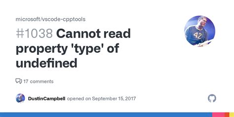 Cannot Read Property Type Of Undefined · Issue 1038 · Microsoftvscode Cpptools · Github